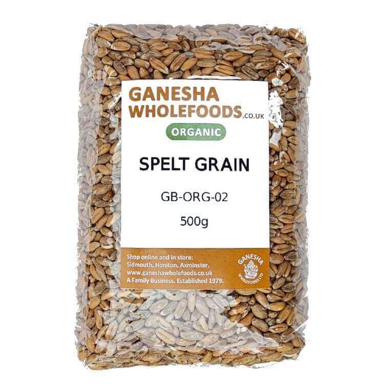 Spelt Grain Organic - Ganesha Wholefoods – Ganesha Wholefoods