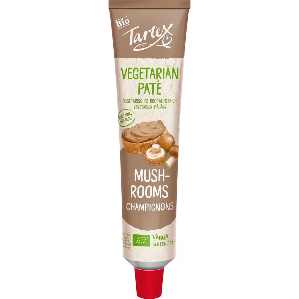 Tartex Mushroom Pate Organic - Ganesha Wholefoods – Ganesha Wholefoods